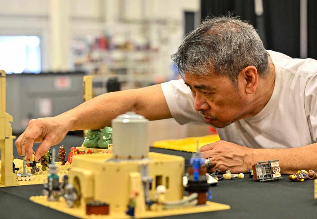 Lego Life-Size Displays and Build-Your-Own Stations at OC Fairgrounds ...