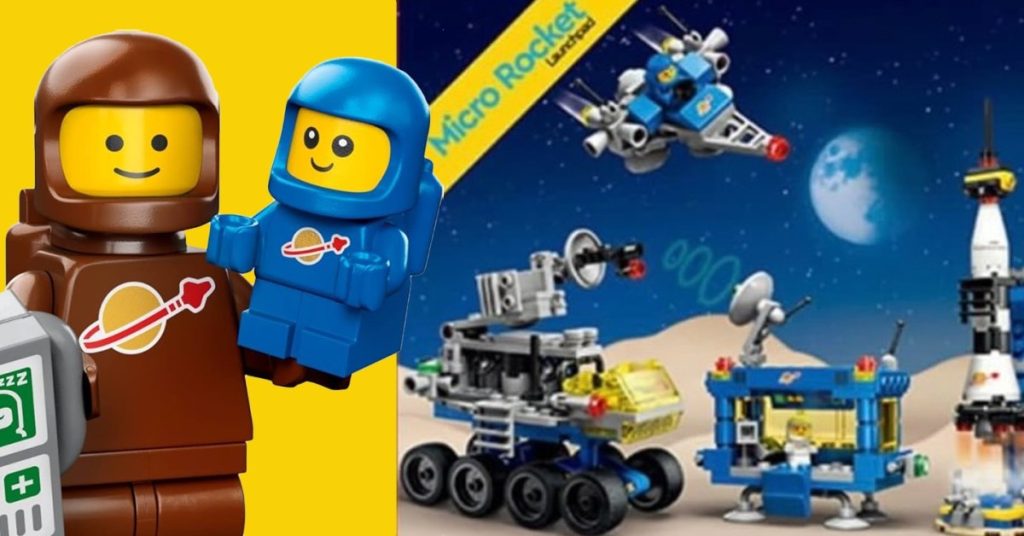 LEGO Mini Launchpad Set Includes Tiny Astronauts - Lego Cities