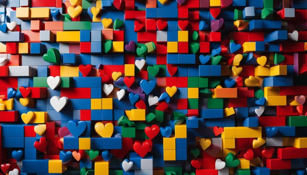 Build Love: How to Make a Heart Out of LEGOs