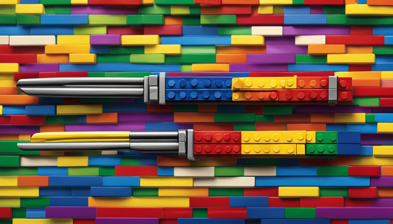 DIY Lego Butterfly Knife Tutorial - Quick & Easy