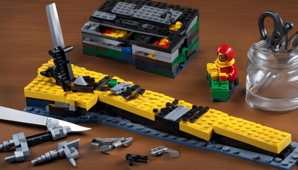 DIY Lego Butterfly Knife Tutorial - Quick & Easy