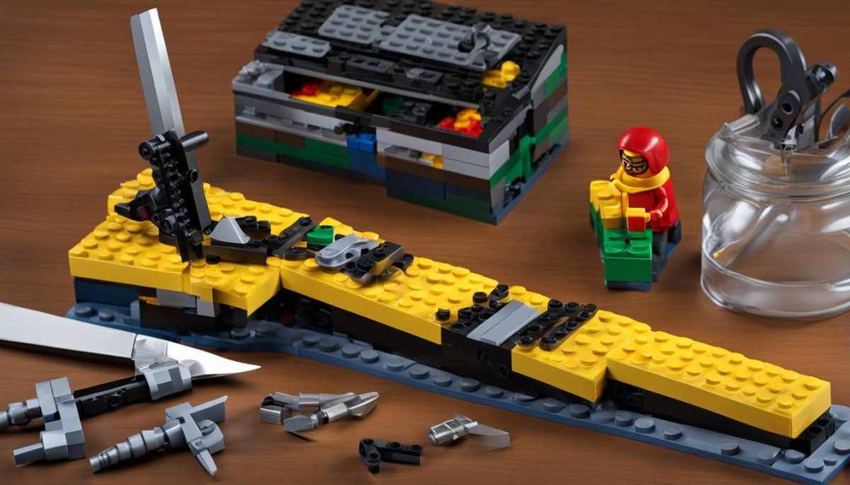 DIY Lego Butterfly Knife Tutorial - Quick & Easy