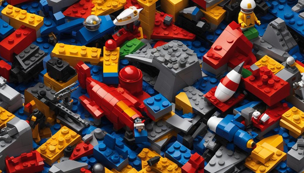 Retro Nostalgia: Classic Legos from the 90's Era